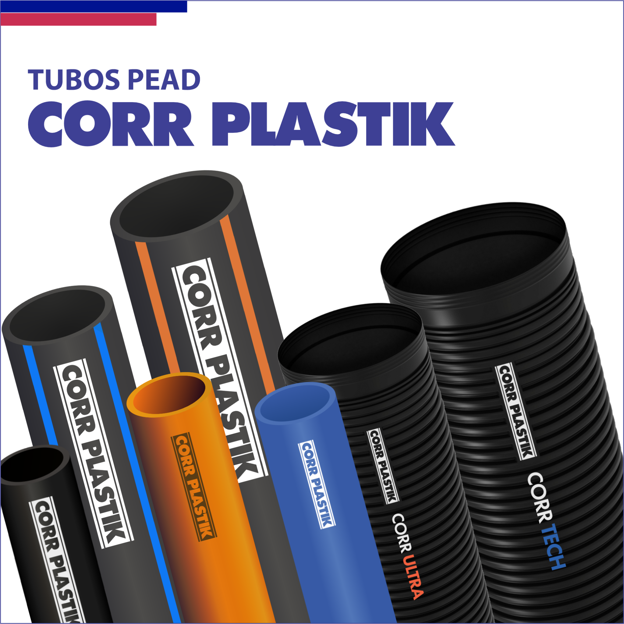 Tubos de PEAD: Modelos, aplicações e diferenciais - Corr Plastik